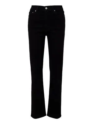 AGOLDE 90’s Pinch Waist High-rise Straight Jeans - Black
