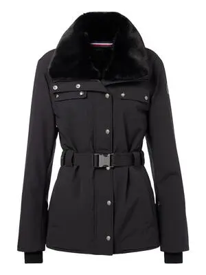 Fusalp Dessa Faux Fur-trimmed Ski Jacket - Black