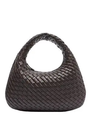 Bottega Veneta Small Leather Shoulder Bag - Brown