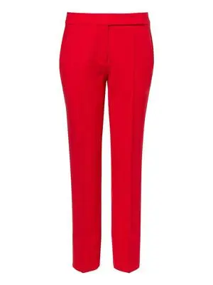 Dorothee Schumacher Cropped Slim Pants - Red