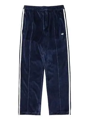 Adidas X Wales Bonner Velour Track Pant - Navy Blue