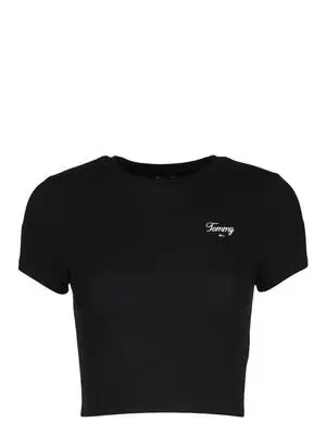 Tommy Hilfiger Logo T-shirt - Black