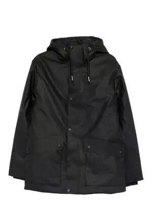 Rains Nome Hooded Waterproof Jacket - Black