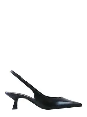 NOTABENE 50mm Elisa Pointed-toe Heeled Pumps - Black