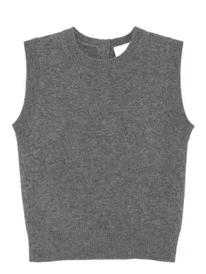 Bonpoint Cashmere Vest - Grey
