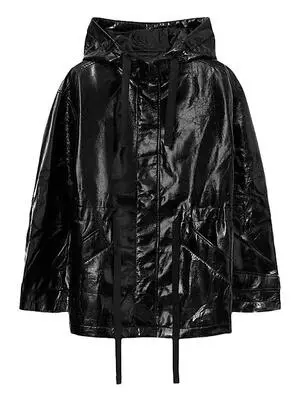 ALLSAINTS Hooded Woven Jacket - Black