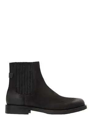 ALLSAINTS Bloom Suede Chelsea Boots - Washed Black