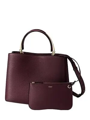 CARTIER Panthère De Top-handle Bag - Grape