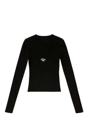 DIESEL M-olinas Cut-out Wool Top - 9xx