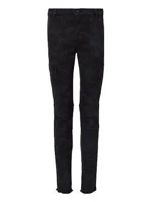 ALLSAINTS Duran Camo Skinny-leg Stretch-denim Jeans - Camo Black