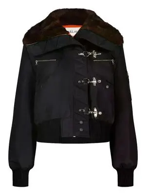 VAILLANT Carabiner Bomber Jacket - Black