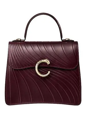 CARTIER Panthère De Top-handle Bag - Grape