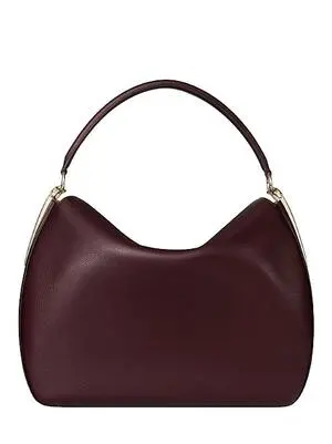 CARTIER Panthère Double De Medium Leather Hobo Bag - Grape