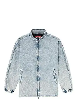 Diesel J-wilson Denim-effect Woven Jacket - 01