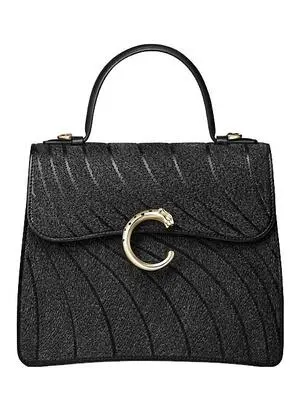 CARTIER Panthère De Top-handle Bag - Black