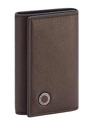 BVLGARI Leather Keyholder - Brown