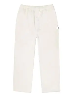 StÜssy Cotton Twill Beach Pant - Cream