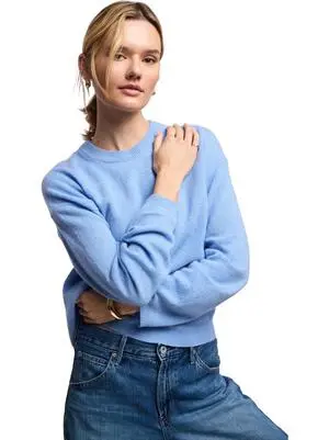 Velvet By Graham & Spencer Brynne Cashmere Sweater - Blue / Denim