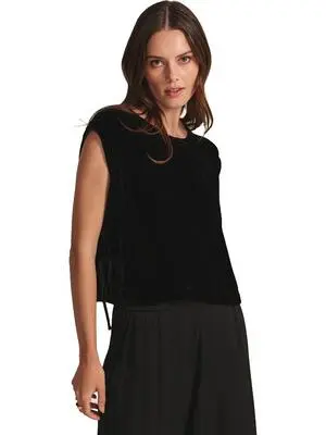 Velvet By Graham & Spencer Hadley Top - Black