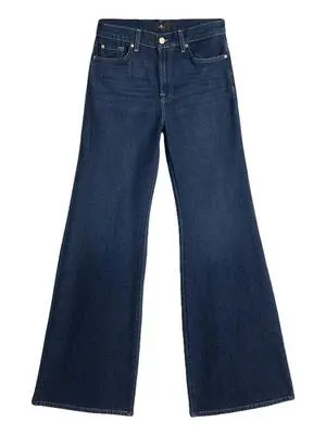 7 For All Mankind Retro Flare Jean - Denim