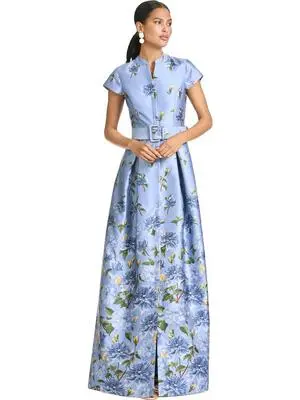 Sachin & Babi Marta Gown - Floral
