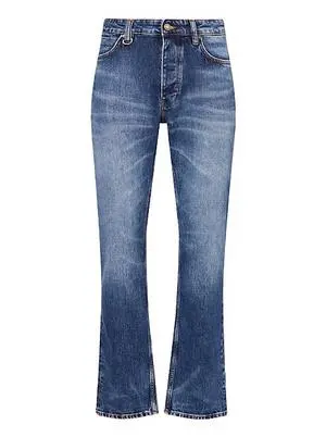 Neuw Ray Straight-leg Saturnalia Denim Jeans - Dark Vintage Indigo