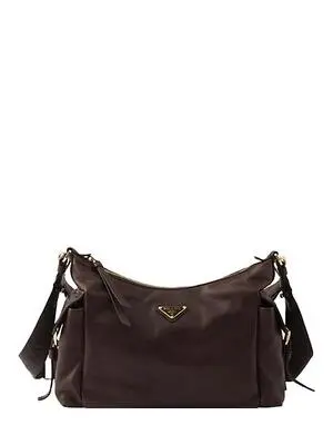 PRADA Large Leather Cross-Body Bag
