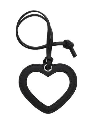 Marc Jacobs The Heart Mirror Bag Charm - Black