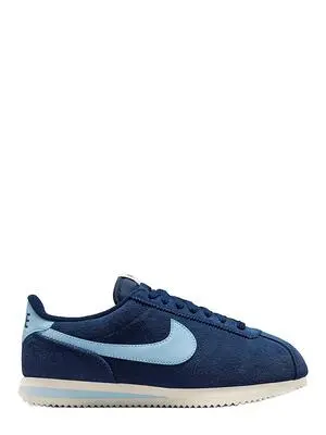 Nike Cortez Leather Sneakers - Midnight Navy