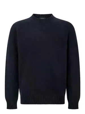 Boggi Milano Crew-neck Pullover - Blue