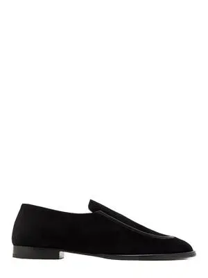 NEOUS Polaris Suede Loafers - Black