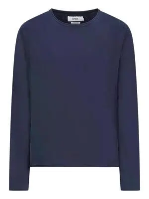 NOTSHY Ayla Round-neck Long-sleeve T-shirt - Blue