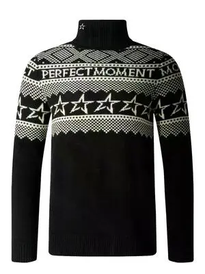 Perfect Moment Roll-neck Knitwear - Black