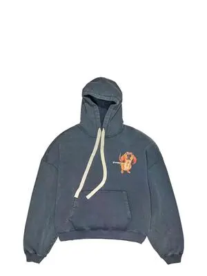 Bimba Y Lola Graphic-print Hoodie - Blue
