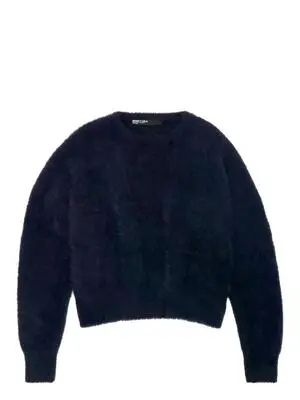 Bimba Y Lola Crew-neck Long-sleeve Sweater - Blue