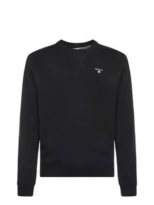 Barbour Logo Crew-neck Sweatshirt - Black