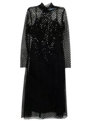 MACGRAW Perception Maxi Dress - Black
