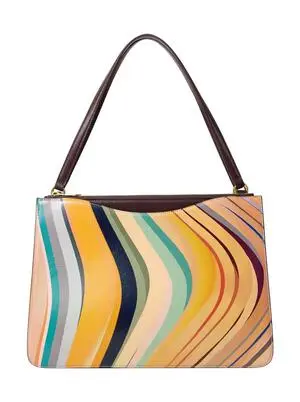Paul Smith Dusky Swirl Double Zip Tote Bag - Yellow