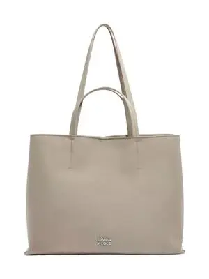 Bimba Y Lola Zip Handle Tote Bag - Neutrals
