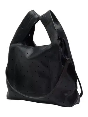 BIMBA Y LOLA Perforated Drawstring Shoulder Bag