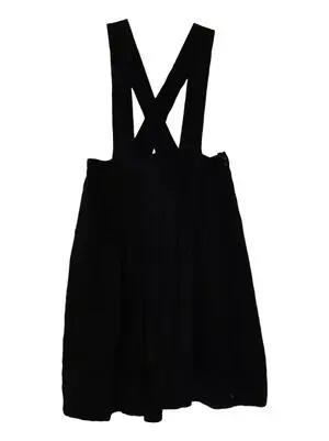 BLACK COMME DES GARÇONS Pleated Skirt - Black