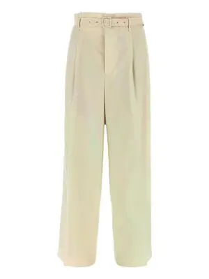 Auralee Wool Trousers - Neutrals