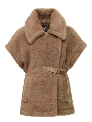 Max Mara Belted Jacket - Brown