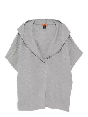 Missoni Hooded Cape - Grey
