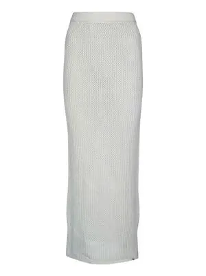 Tommy Hilfiger Knitted Skirt - White