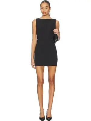 L'academie By Marianna Arley Mini Dress - Black