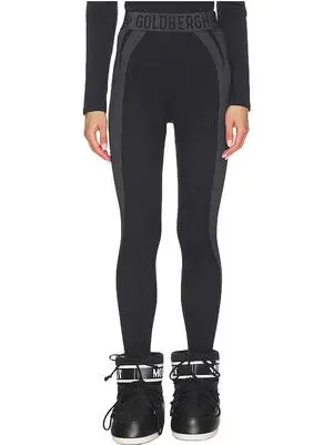 Goldbergh Contour Baselayer Pant - Black