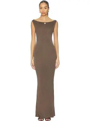 BUCI Heron Dress - Chocolate