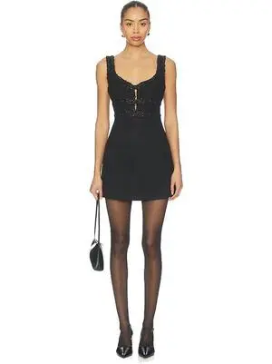 Astr The Label Maira Mini Dress - Black