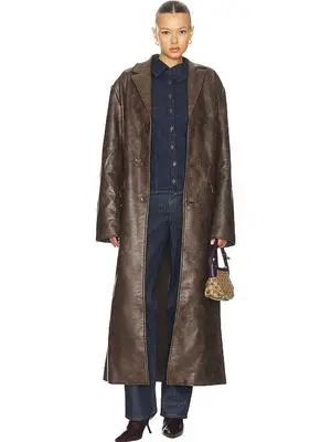 NAKEDVICE The Jasper Corduroy Coat - Vintage Brown